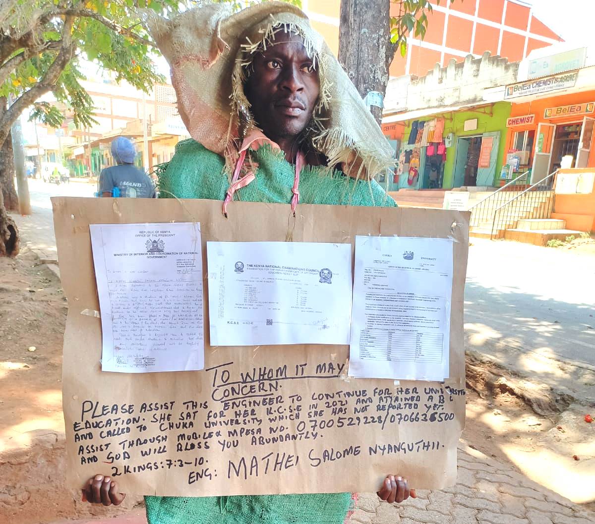 Man roams town in rags seeking school fees for daughter - Education ...