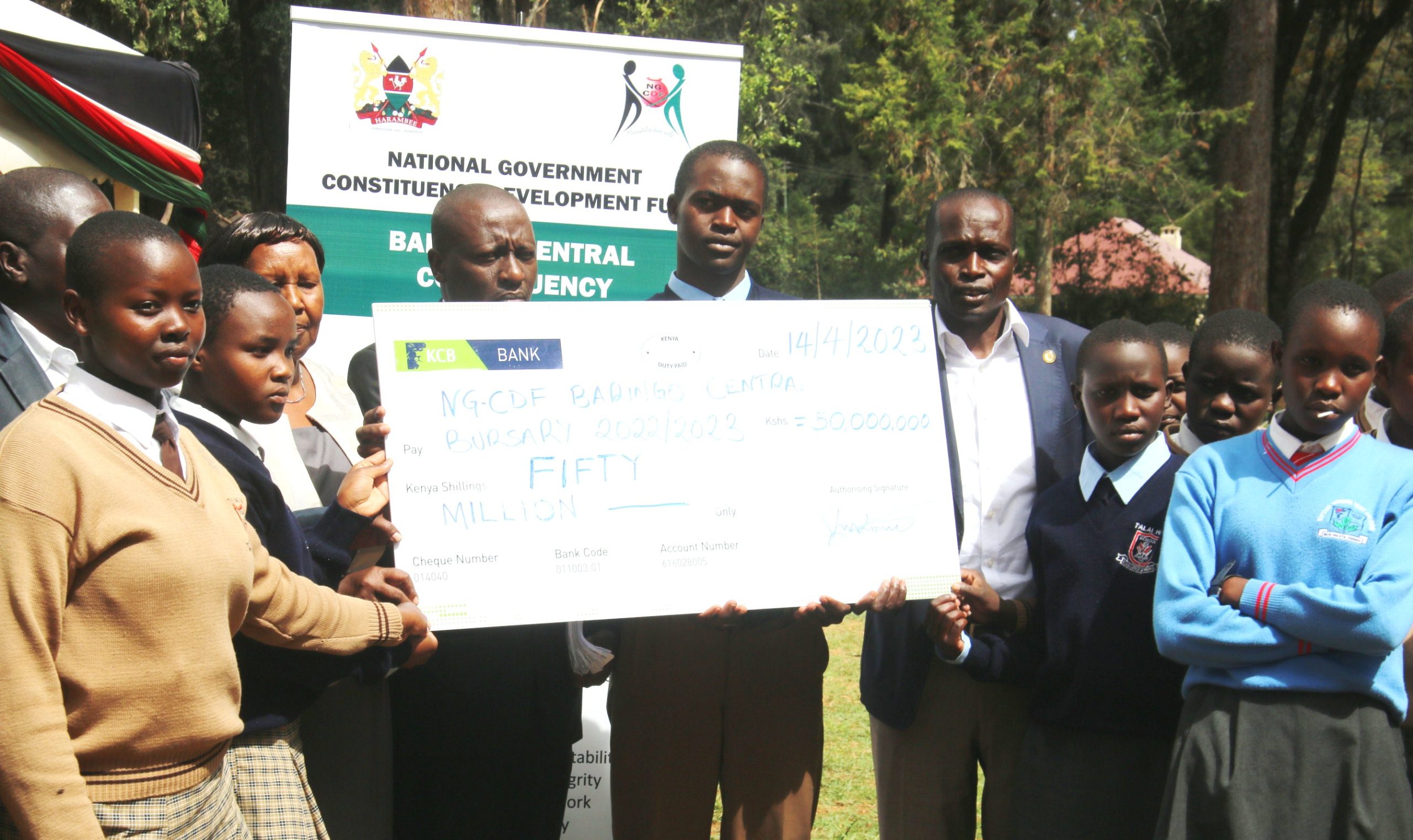 MP launches Ksh50M bursary fund for needy students - Education News ...