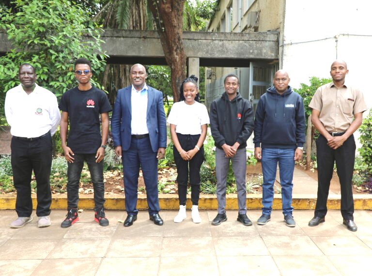 5 JKUAT students in China for Global Huawei ICT competitions ...
