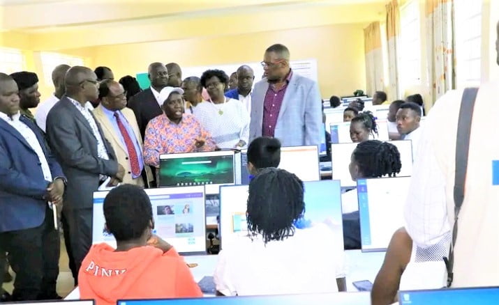 CS Owalo launches Jitume digital lab at Rongo University - Education ...