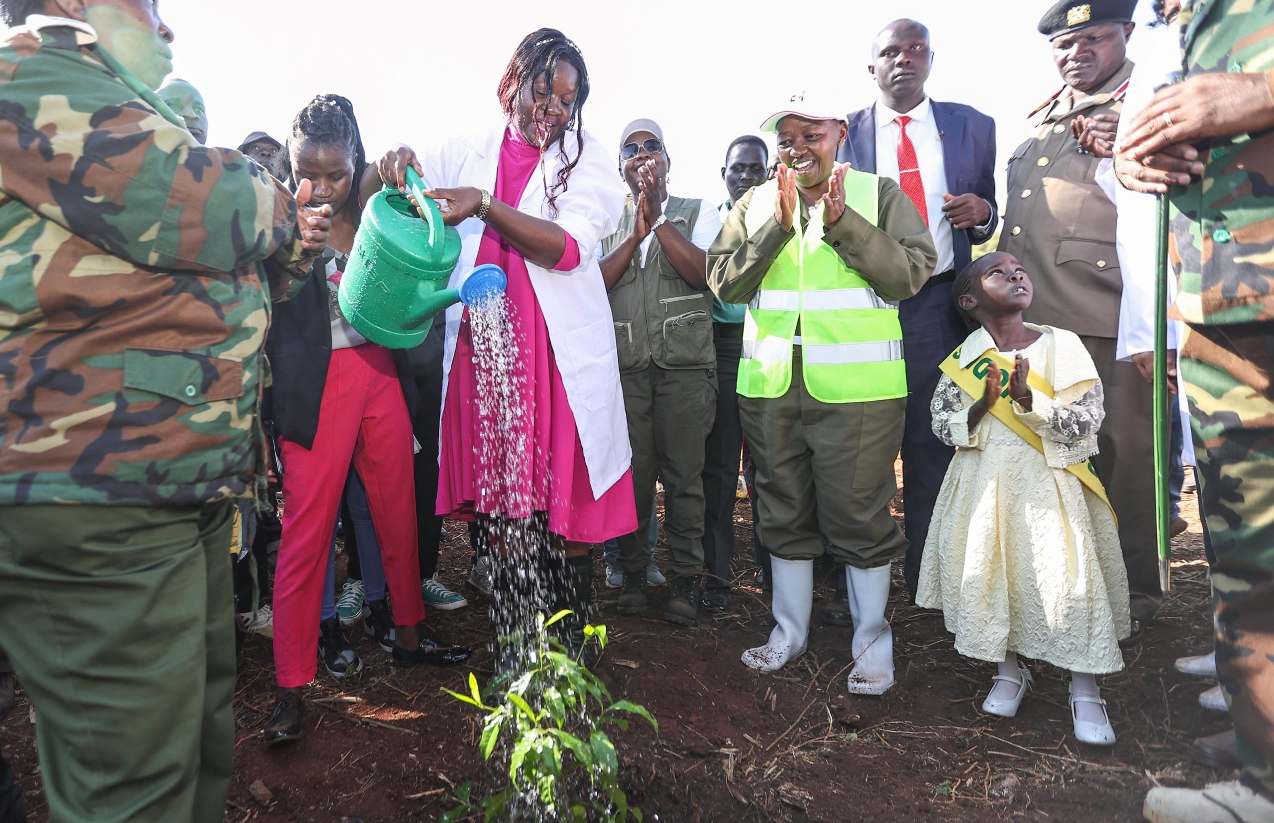First Lady donates fruit tree seedlings to schools to boost nutrition ...