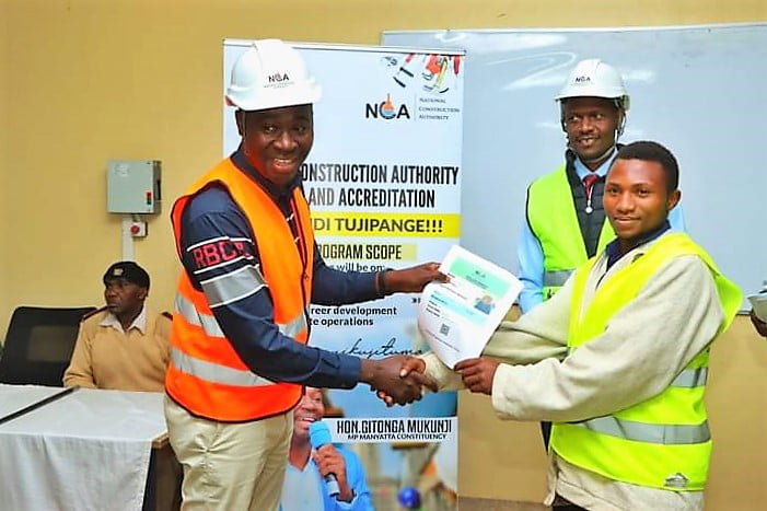 Construction authority accredits 300 artisans at Manyatta TVC ...