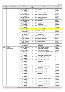 The 2023 KCSE exam timetable | Education News