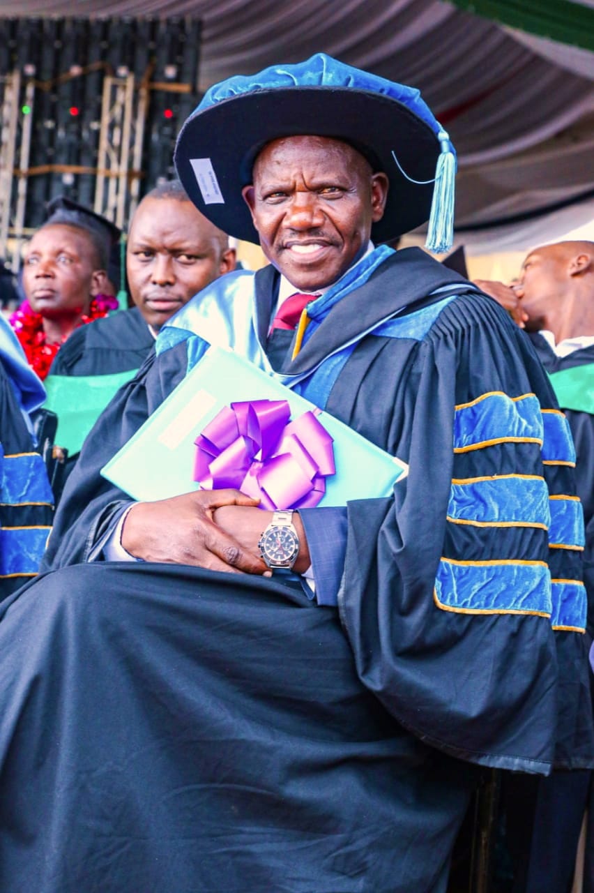Governor Bii graduates with PhD from Kisii University - Education News ...