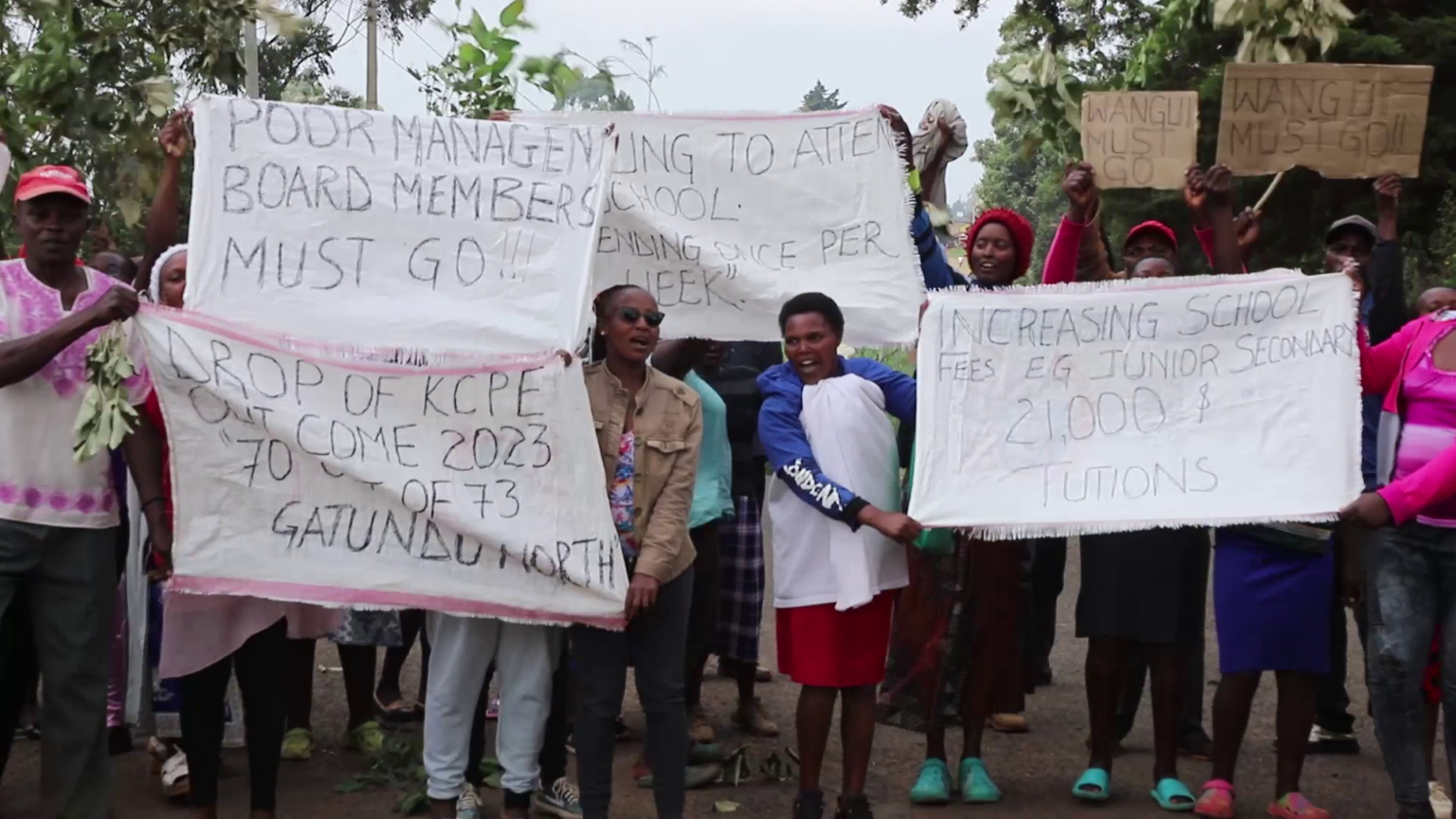 Learning paralyzed in Kiambu school as parents protest poor results ...