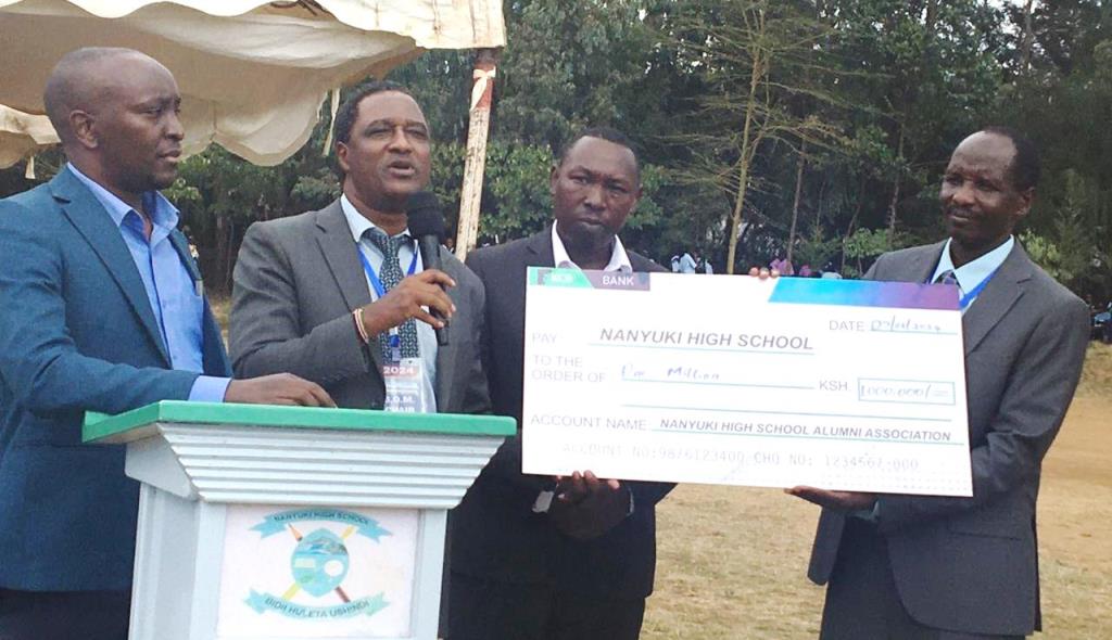 Nanyuki School alumni donate Ksh1M to sponsor 10 bright students ...