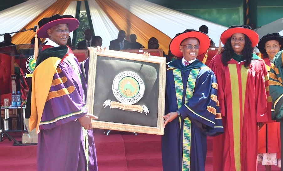 Safaricom CEO officially takes over as Meru University Chancellor ...