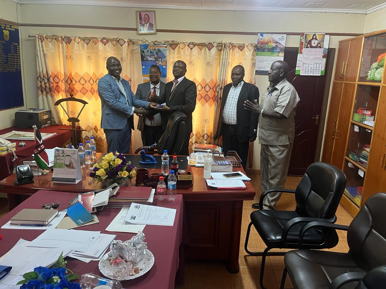 Chief Principal Cardinal Otunga promoted and moved to MoE headquarters ...