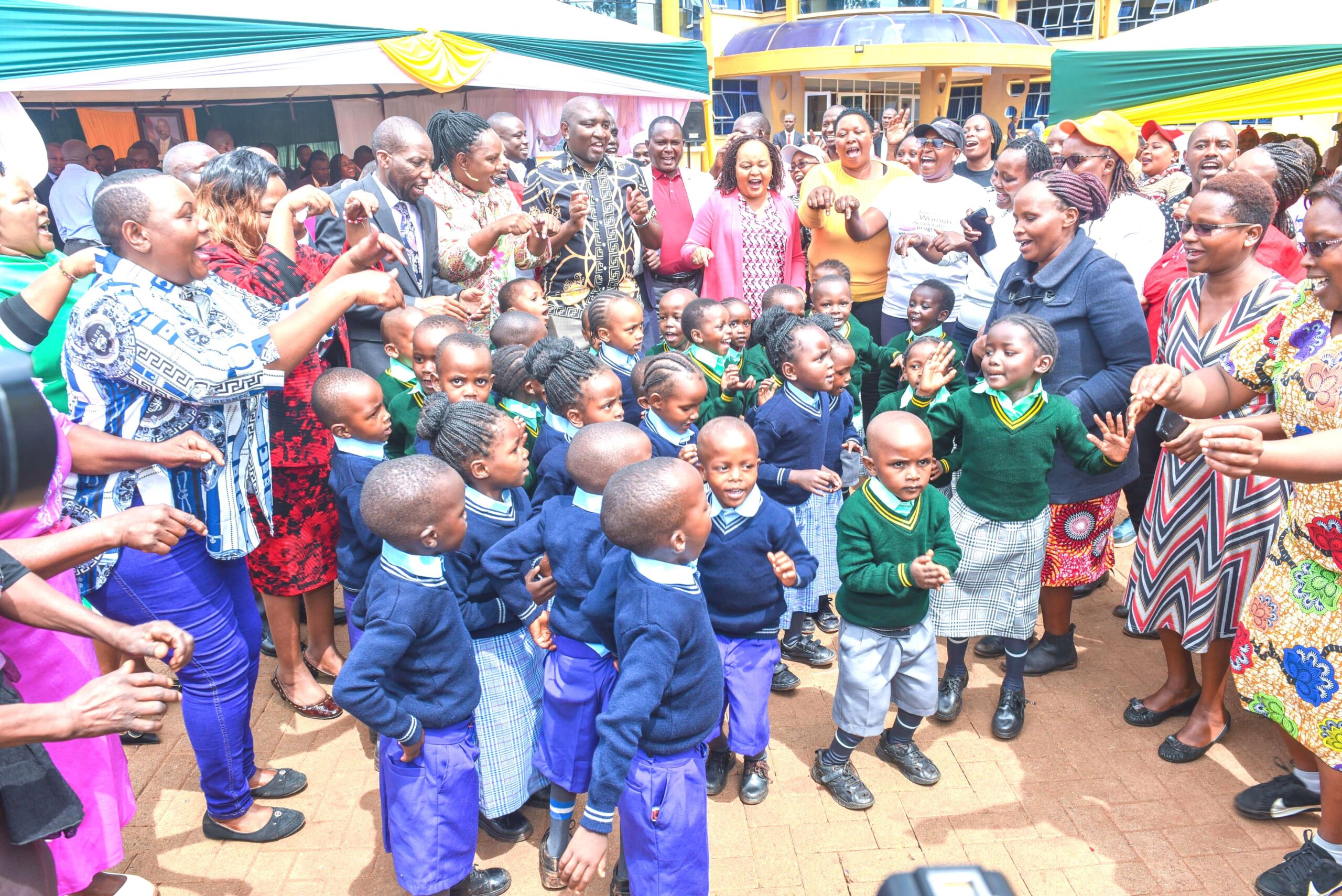 Governor Waiguru issues free uniforms to 15,000 ECDE learners in Kirinyaga