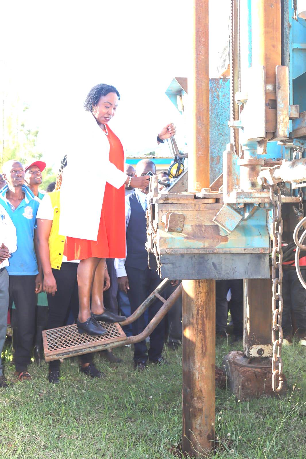 Relief as new borehole to end water scarcity at Mwea Technical College ...