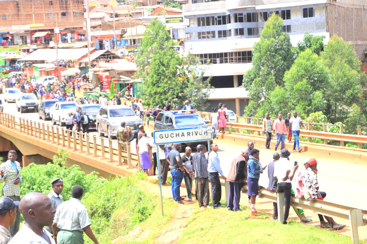 Photos: Education PS visits KU accident survivors in hospital