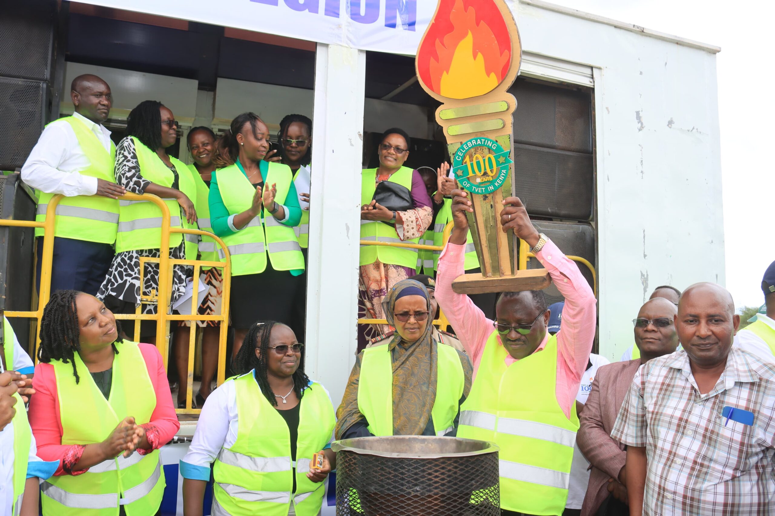 TVET Torch Relay reaches Makueni in countrywide tour - Education News Kenya