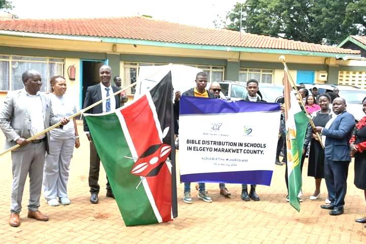 Schools in Elgeyo Marakwet receive Bibles to foster peace in bandit ...