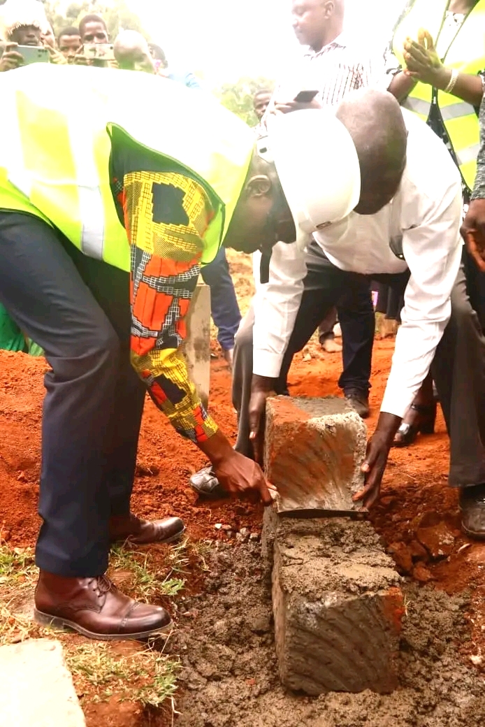 MP launches construction of modern tuition block at St Cecilia Girls in ...