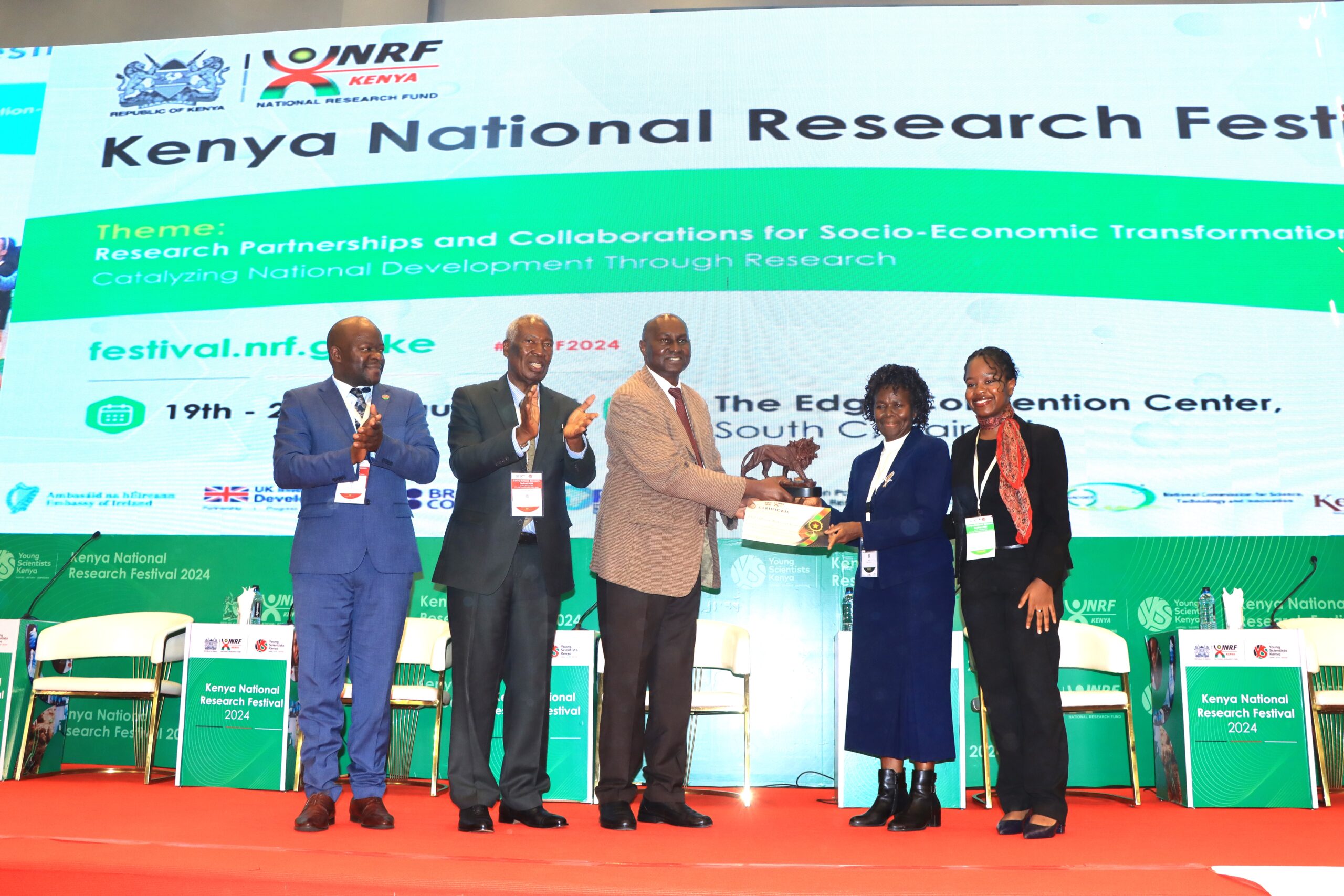 JKUAT scholar wins 2024 National Outstanding Research Award - Education ...