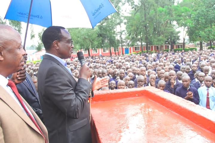 Education CS visits Cardinal Otunga Mosocho in Kisii after fire ravaged ...