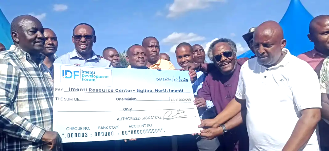 Ngiine Secondary in Meru receives KSh1 million donation for ...