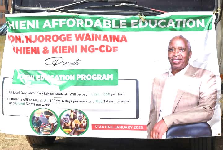 Delight as MP in Nyeri launches feeding programme for schools ...