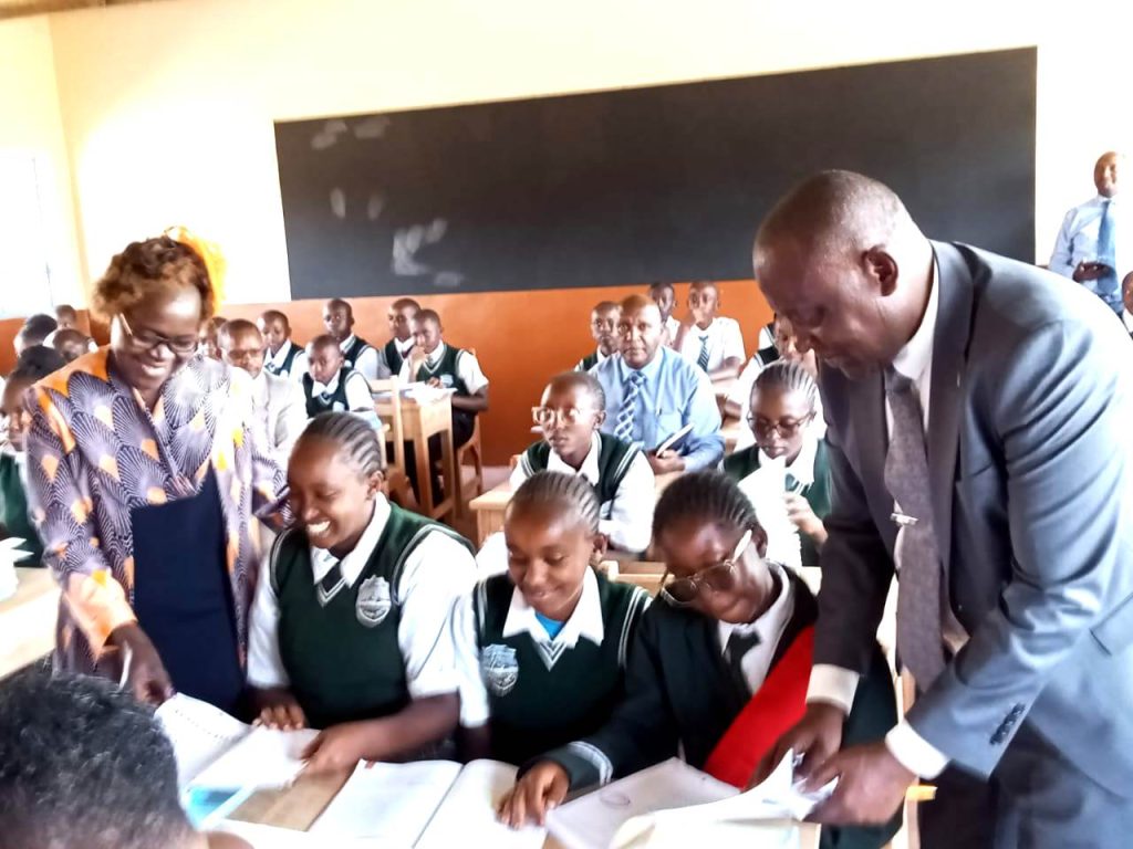 Joy as 5 classrooms for Grade 9 commissioned at Nyeri Primary School ...