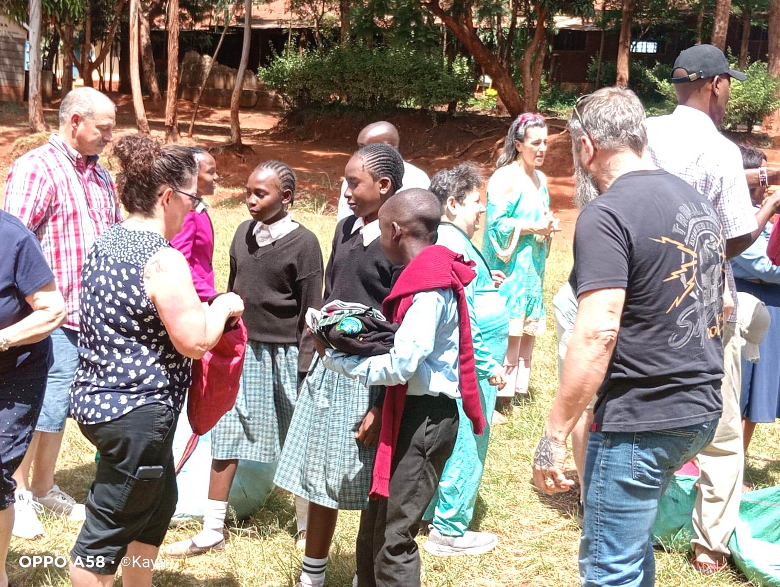 Boost as motivational speaker donates school uniform to JSS learners in ...