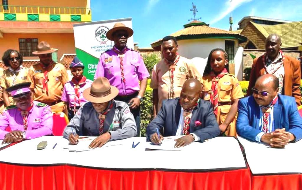 Nyeri County signs MoU with Kenya Scouts Association to empower youths through scouting ...