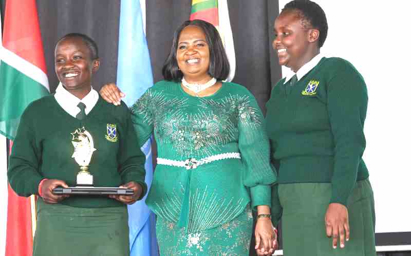 Second Lady Joyce Kithure encourages students to embrace STEM subjects ...